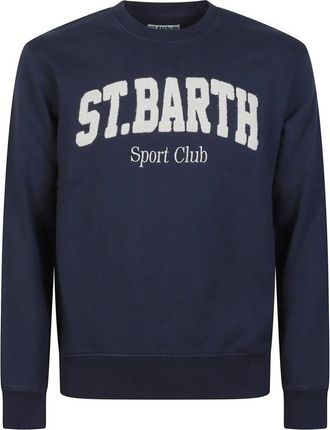 Saint Barth Herren, Sweatshirts & Hoodies, Blau, 2XLGr&ouml;&szlig;e
