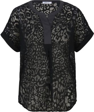 Peter Hahn Bluse Peter Hahn schwarz