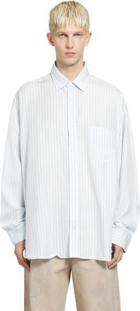 Acne Studios Striped Button-Up Shirt
