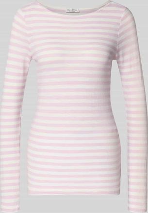 Marc O'Polo Regular Fit Langarmshirt aus reiner Baumwolle