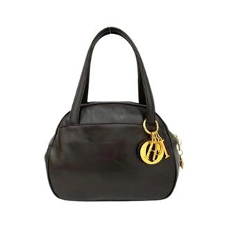 Dior unisex, Pre-owned, Brun, Taille: ONE Size Sac &agrave; main en cuir Pre-owned