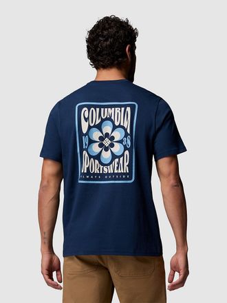 Columbia CSC Outdoor Back Graphic T-Shirt flwr pw bd