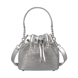 Alma En Pena Rhinestone Eimer Tasche - - Bags - Damen - Grau - ONE SIZE