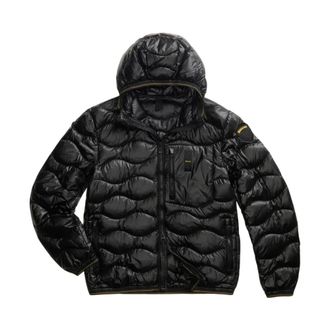 Blauer Wave Daunenjacke - - Jackets - Herren - Schwarzk - M