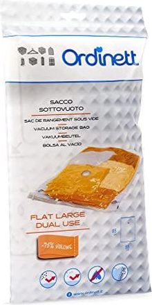 Ordinett Flacher Vakuumbeutel mit doppelter Verwendung