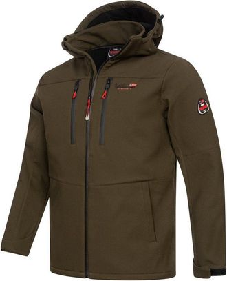 Geographical Norway Softshelljacke Herren Herbst Winter Softshell Übergangs Jacke Outdoor Regen Übergang