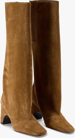 Coperni Bottes hautes en cuir su&eacute;d&eacute;