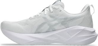 Asics Asics Chaussures de Course NOVABLAST 5 pour Homme, Blanc/Gris pi&eacute;edmont, 44.5 EU