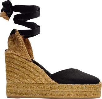 Castaner Femme, Chaussures, Noir, Taille: 35 EU Chiara Wedge Espadrille