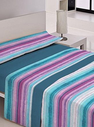 Casa Campo Betttuch und Kissenbezug Delave blau/lila Size is not in Selection DE