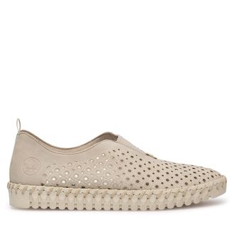 Rieker Halbschuhe Rieker N1963-62 Beige