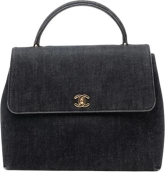 Chanel Pre-owned Kelly Handbag - Femme - Pre-owned - Noir - Taille: ONE Size