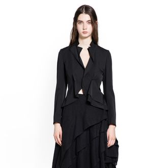 Yohji Yamamoto Tuck d Short Jacket