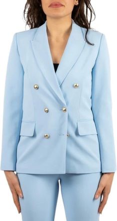 Nenette Femme, Vestes, Bleu, Taille: 42 FR Giacca