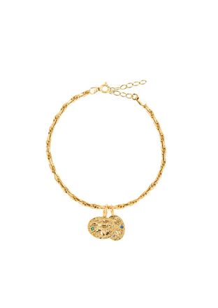 Hermina Athens Hermina Athènes Knossos Charm et Phaistos Bracelet Cord