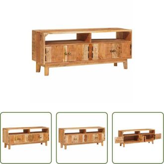vidaXL vidaXL Schrank - Stauraumschr&auml;nke Braun 110 x 30 x 45 cm Massivholz Mango