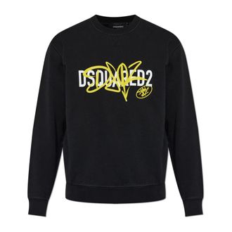 Dsquared2 Logo-Print Sweatshirt - - Sweatshirts & Hoodies - Herren - Schwarzk - S