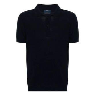 Paul & Shark Kurz&auml;rmeliges Poloshirt - - Tops - Herren - Blau - M