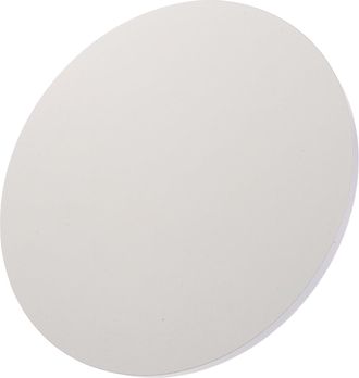 Valiclud Runde Dicke Holztischplatte 29,6cm Durchmesser Ersatzplatte f&uuml;r Couchtisch und Beistelltisch Wei&szlig;e Polierte Massivholzoberfl&auml;che Langlebig und Pflegel
