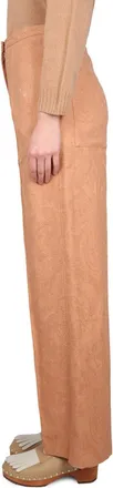 Alysi Ajoure Trousers - Brown