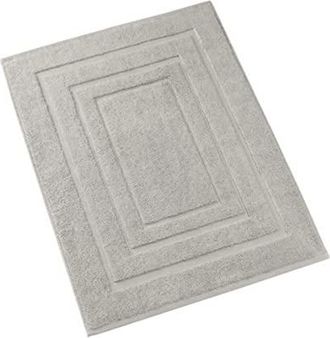 De Witte Lietaer 195199 Badematte, Baumwolle, Hellgrau, 75 x 50 cm