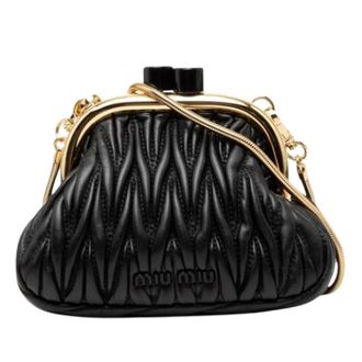 Miu Miu Pre-owned Kisslock Frame Crossbody - - Pre-owned - Damen - Schwarzk - ONE SIZE