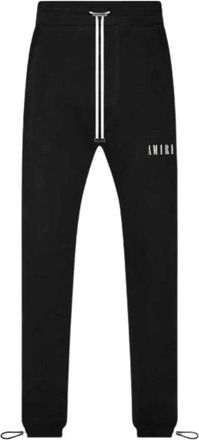Amiri Homme, Pantalons, Noir, Taille: S Puff Logo Pantalons de surv&ecirc;tement