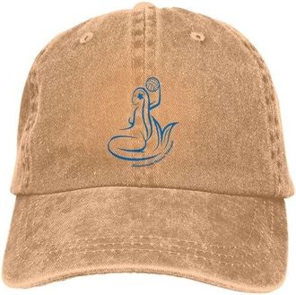 Generic Casquette de baseball de couleur pure pour papa, chapeau de si&egrave;ge pour femme, casquette de baseball &agrave; visi&egrave;re solaire, casquette de baseball Hinano Ta