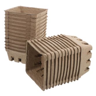 Garneck 24st&uuml;cke Erntekorb Aus Zellstofffaser Bel&uuml;fteter Beerenbeh&auml;lter F&uuml;r Obst Und Gem&uuml;se Kleiner Picknickkorb Als Serviertablett Und Bauernmarktbeh&auml;lter Ge