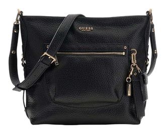 Guess sac &agrave; &eacute;paule Marsha Crossbody Bag Black noir
