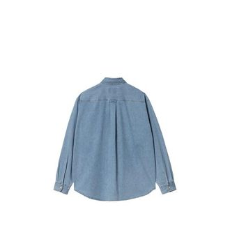 Carhartt Work in Progress Chemise ample &agrave; logo en coton