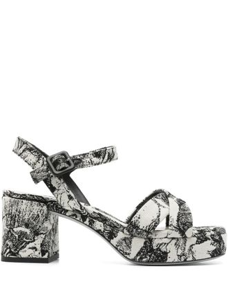 Roberto Festa Milano sandales Tella 70 mm - Blanc