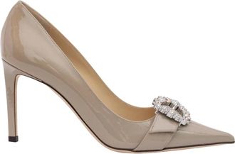 Jimmy Choo London Femme, Chaussures, Beige, Taille: 40 EU Escarpins Chery 85