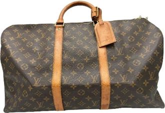 Louis Vuitton unisex, Pre-owned, Brun, Taille: ONE Size Sac Keepall Pre-owned