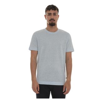 HUGO BOSS Homme, Tops, Bleu, Taille: M H-Thompson-235 T-shirt &agrave; col rond