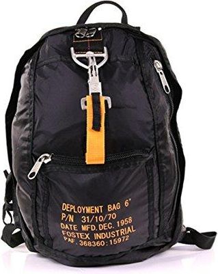 Fostex Sac à dos parachutiste n°6 (Noir)