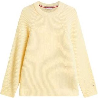 Tommy Hilfiger Pull col rond ample en alpaga m&eacute;lang&eacute;