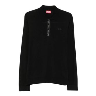 Diesel A241800Agcf 9XX Polo - Homme - Tops - Noir - Taille: M