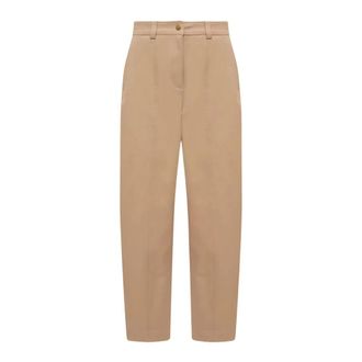 Moncler Logo Hose - - Trousers - Damen - Beige - S