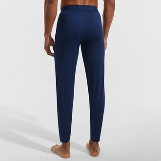 Lands End Lange Thermaskin Unterhose mit Stretch, Herren, Gr&ouml;&szlig;e:56-58 regular, Blau, Elasthan/Polyester-Mischung, by Lands End