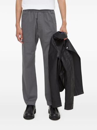 Drykorn pantalon à taille élastiquée - Gris