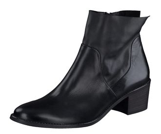 Paul Green Damen Stiefelette | Frauen Ankle Boots | rei&szlig;verschluss | Stiefel | Bootee | Booties | halbstiefel | Kurzstiefel | Schwarz (SCHWARZ) | 38 EU / 5 UK