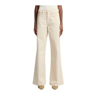 7 For All Mankind Lotta Wide Hosen - - Trousers - Damen - Beige - W27