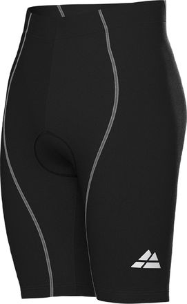 Danish Endurance Fahrradhose Herren mit Polsterung, 1 Pack (Schwarz/Grau, XXL)