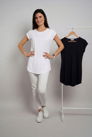 Seidel Moden Longshirt Otto exclusiv (2-tlg) 2er Pack Rundhals - Viskose - MADE IN GERMANY