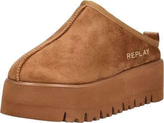 Replay Damen GWF2H Slipper, 012 Brown, 39 EU