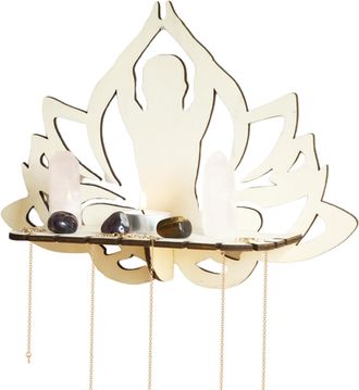 Generic Schwebendes Wandregal,Schwebendes Wandregal | Schwimmender Wandmontage-Schmuckanh&auml;nger Kettenhalter | Dekorativer Wandkette-Organizer, Heimlager-Displ