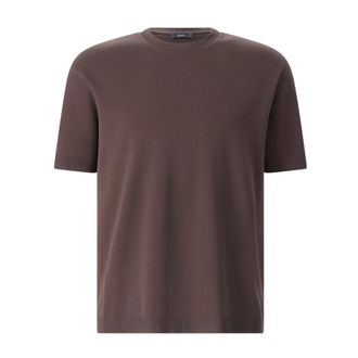 Herno Homme, Tops, Brun, Taille: 2XL T-Chemises