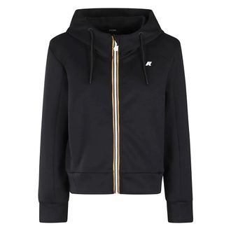K-Way Femme, Sweatshirts et sweats &agrave; capuche, Noir, Taille: 40 FR Divine Light Spacer SweaT-shirt