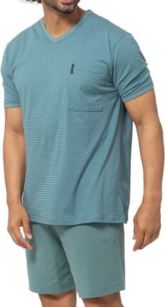 Ammann Extra Light Cotton - Schlafanzug (48 North Atlantic)